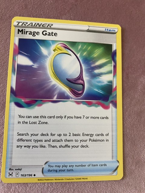 Pokémon TCG Mirage Gate Sword & Shield - Lost Origin 163/196 Regular ...