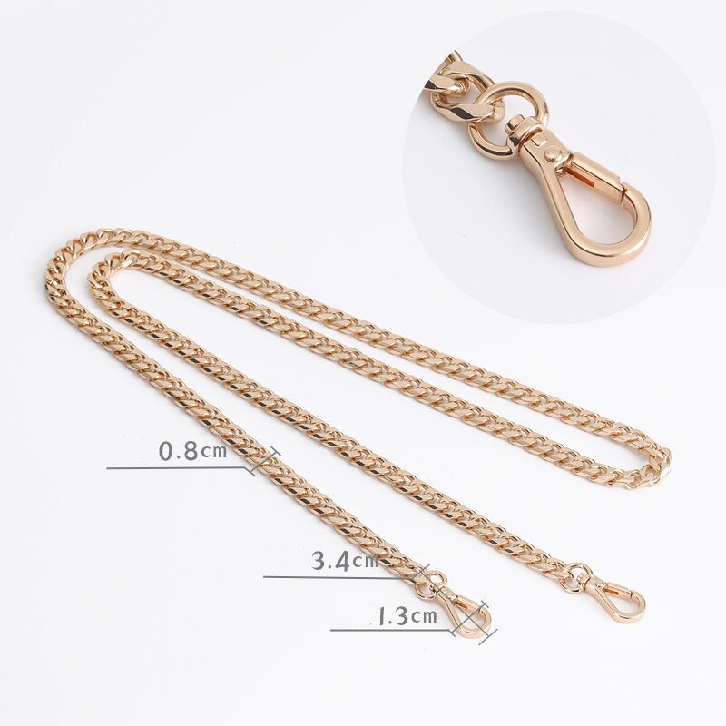 20-200CM Luxurious Purse Chain For Bag Strap Purse Crossbody Handbag ...