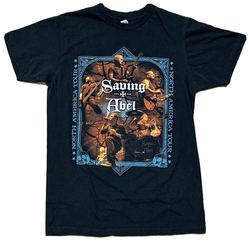 Saving Abel North America Tour Mississippi Rock Band T-Shirt Size Medium Black | eBay