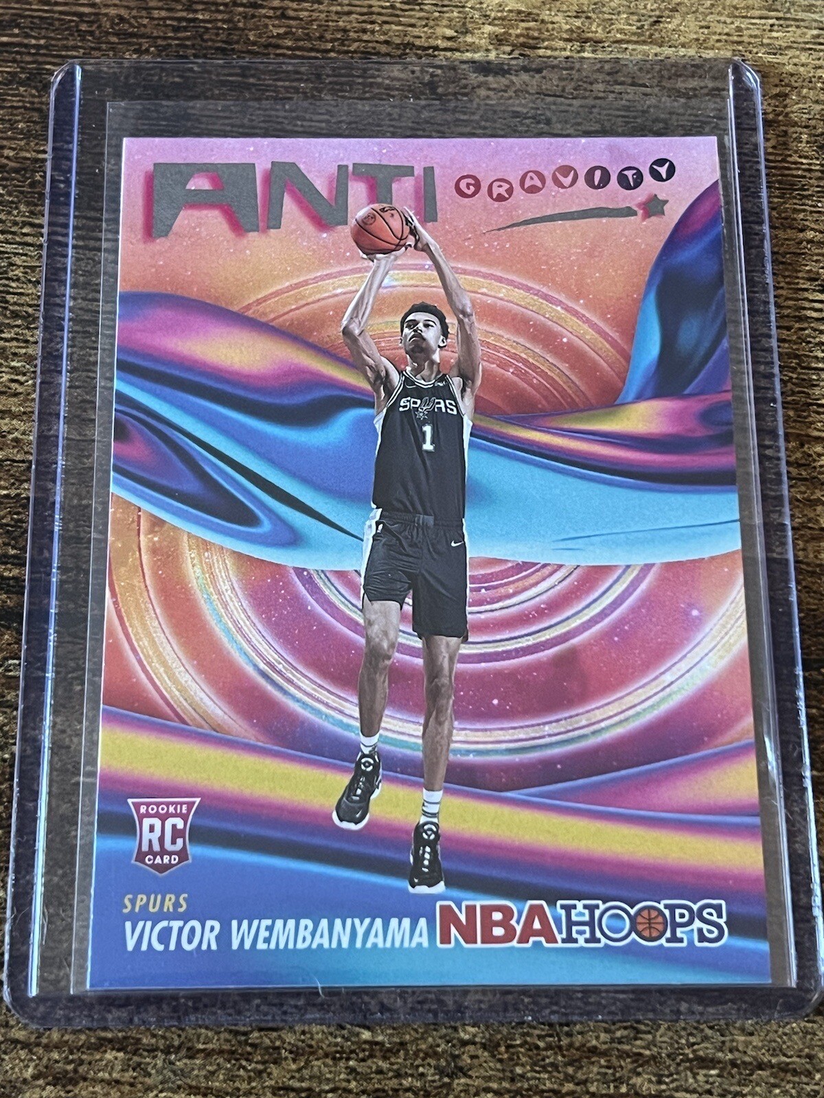 2023-24 Panini NBA Hoops Victor Wembanyama #15 Rookie RC Anti Gravity ...