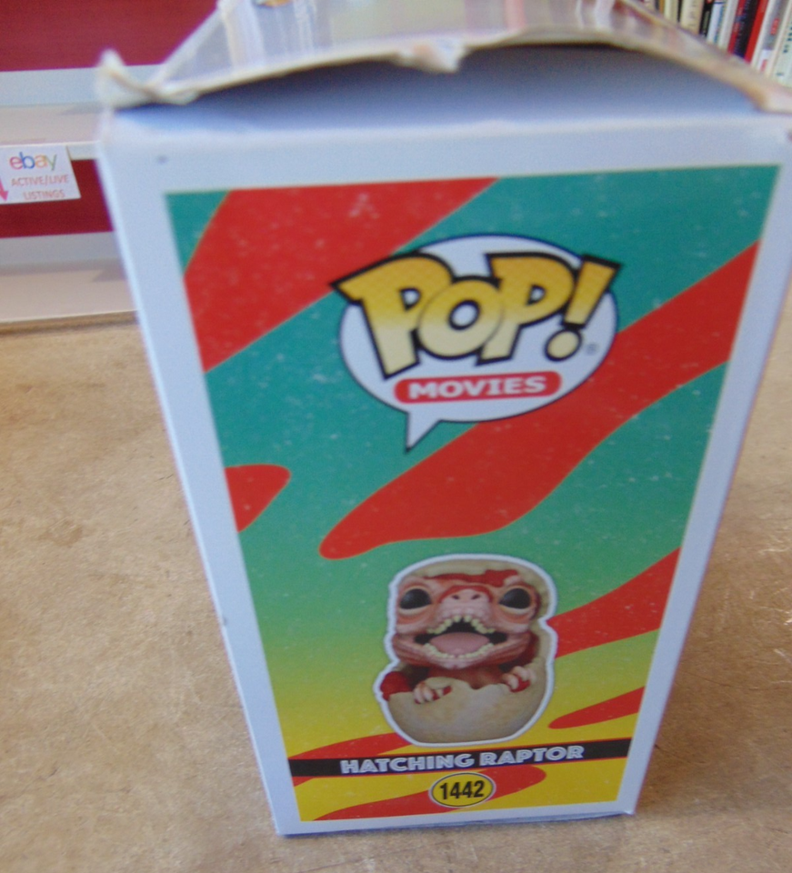 Funko POP movies Jurassic Park Hatching Raptor 1442 | eBay