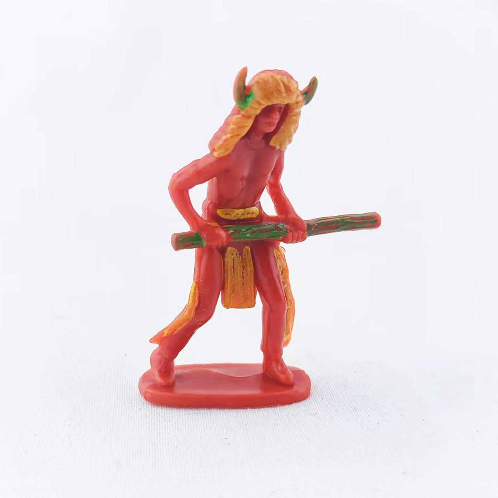 Simulation Indian Model Action Figures Hand Painted Figurines Layout ...