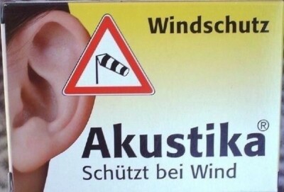 2 * Acoustic Windshield 1P (for 24 pcs) Earplugs Wind Wool Apple | eBay