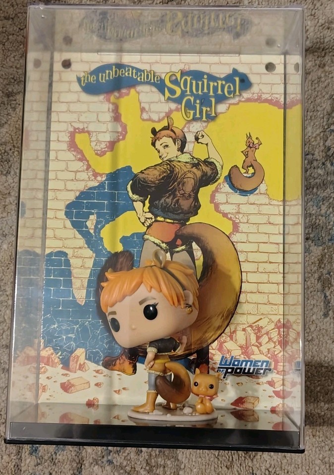 Funko Pop! Marvel Comic Covers The Unbeatable Squirrel Girl Figure #45 ...