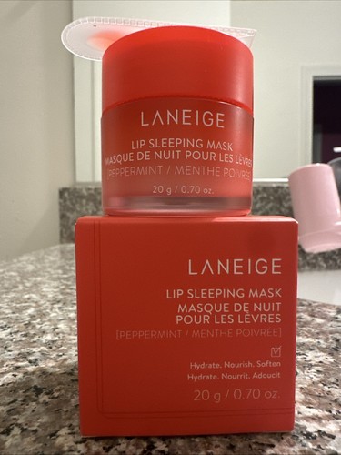 PEPPERMINT Laneige Lip Sleeping Mask (FULL SIZE 20g.) LIMITED EDITION ...