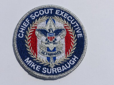 Mike Surbaugh Chief Scout Executive Boy Scout Insignia Patch ...