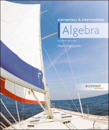 Elementary and Intermediate Algebra 9780073384351| eBay
