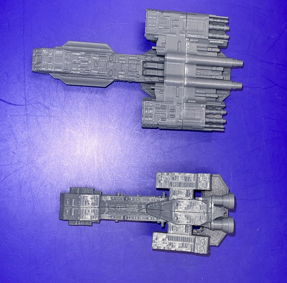 Stargate SG1 Compatible - Tau'ri (Earth) X-303 & X-304 Daedalus ...
