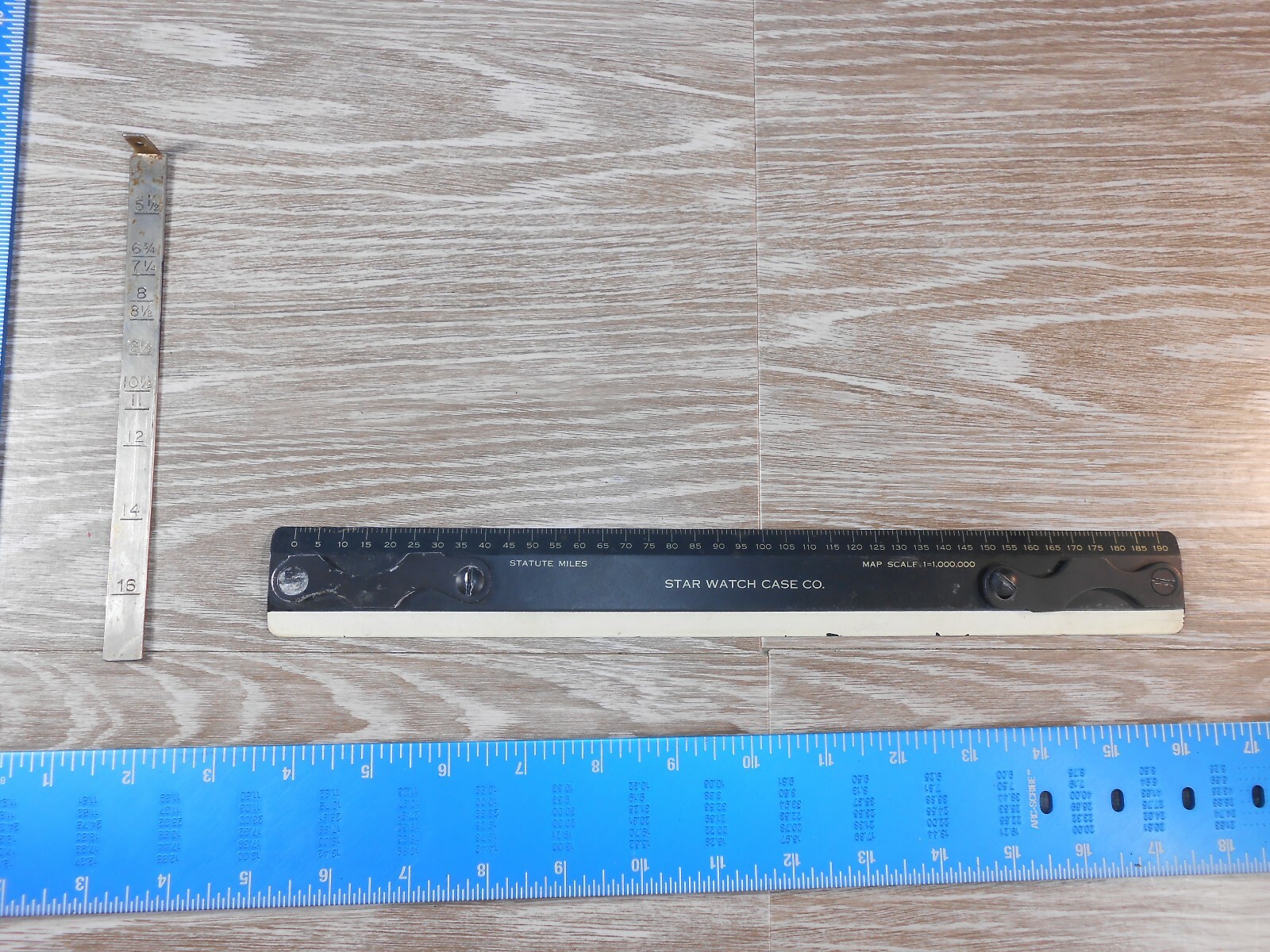 VINTAGE WWII U.S. NAVY MILITARY AIRCRAFT PROTRACTOR TOOL ORIGINAL WOOD ...