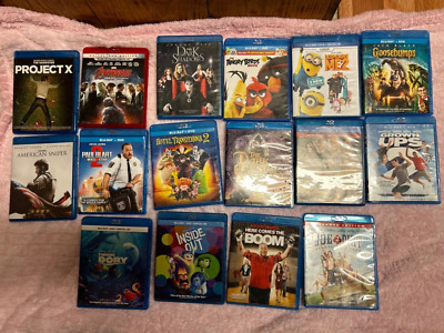 16 assorted blue ray dvds lot (used)! FREE SHIPPING. | eBay