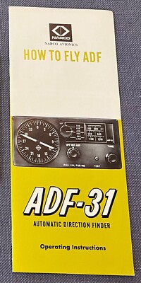 NARCO Avionics ADF-31 How to Fly ADF Automatic Direction Finder ...