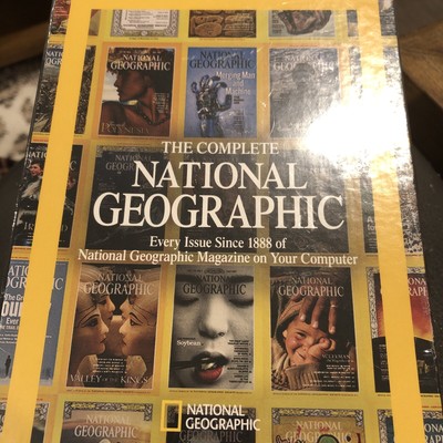 The Complete National Geographic Magazine on CD-ROM in BOXED SET | eBay