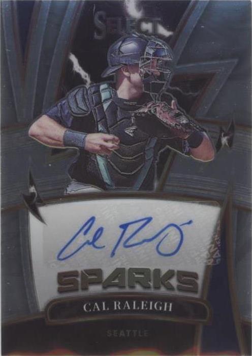 2022 Panini Select - Sparks Signatures Cal Raleigh #SS-CR /199 (AU, RC ...