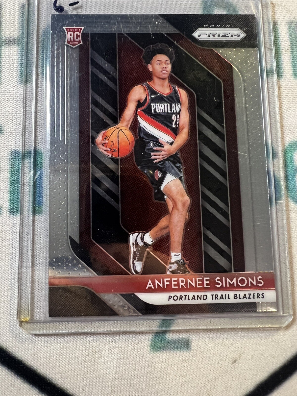 2018-19 Prizm Anfernee Simons Rookie Card RC #61 Trailblazers | eBay