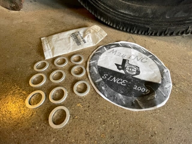 (10) Honda OEM Genuine 18mm Drain Plug Crush Washer 90471-PX4-000 | eBay