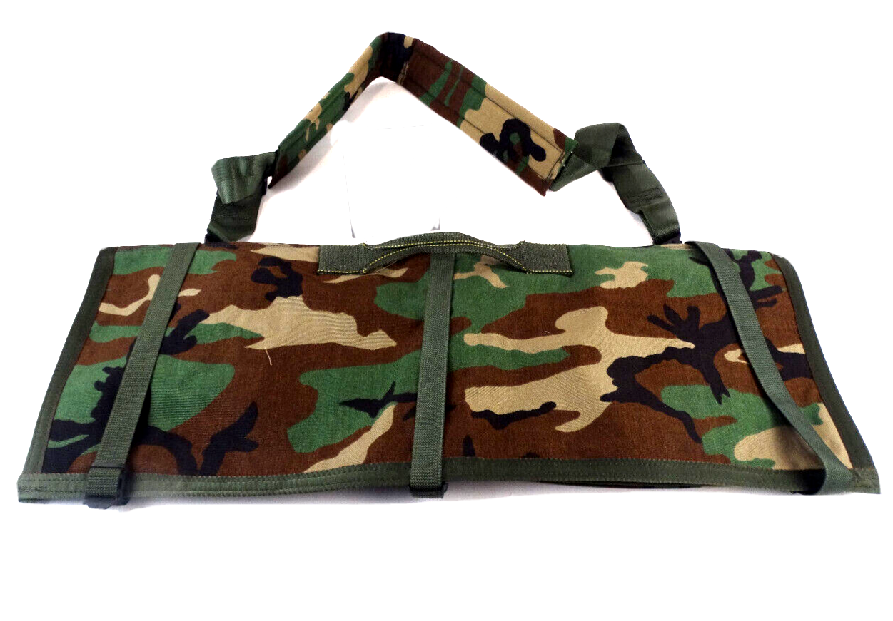 US Military M240B Woodland Camo Spare Barrel Bag NSN:1005-01-470-3006 ...
