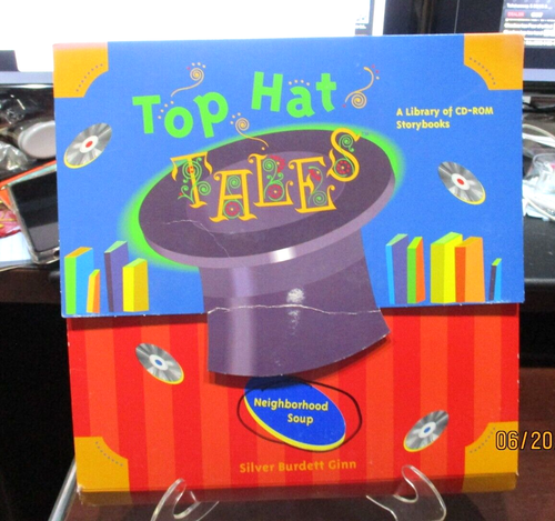 Top Hat TALES CD-Rom Storybooks NEIGHBORHOOD SOUP JoAnne Nelson 1993 ...
