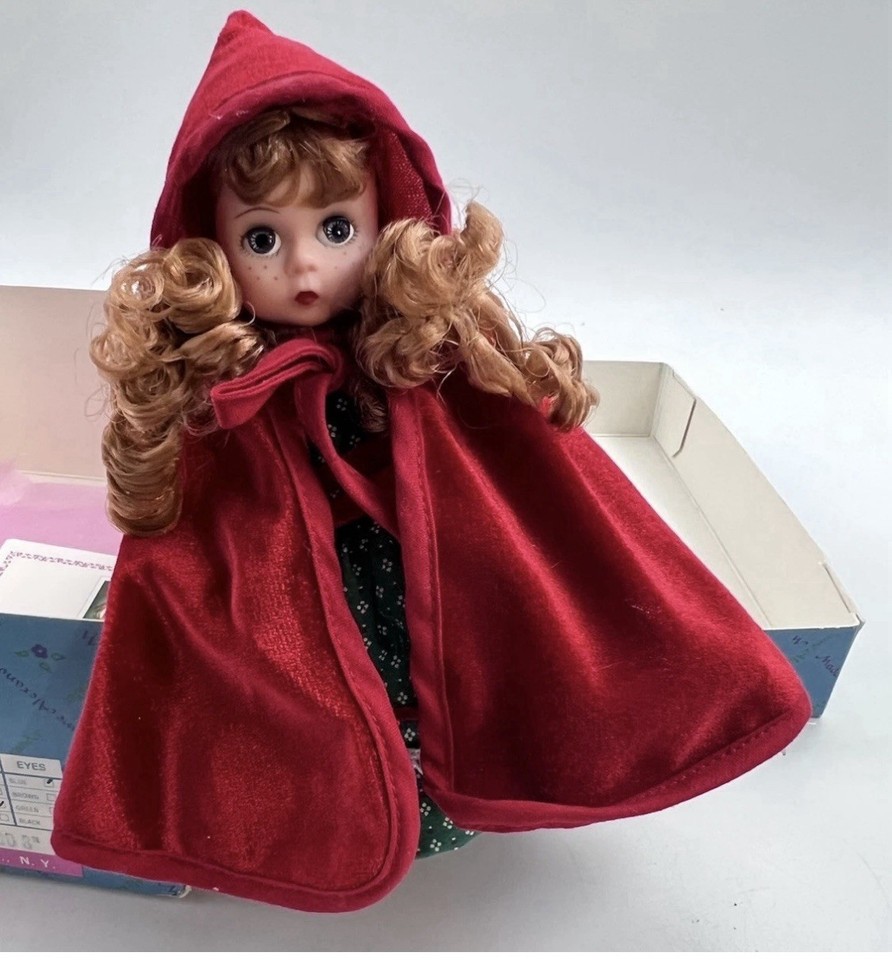 Vintage Madame Alexander Red Riding Hood-140463-Storybook Doll-Fairy ...