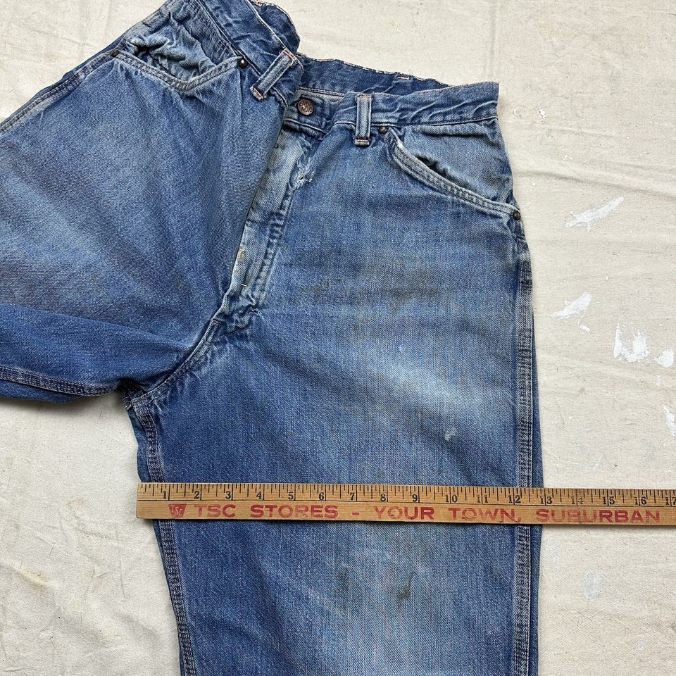 Vintage 50s Big Mac Carpenter Denim Pants Sanforized Men’s 30x28 Farm ...