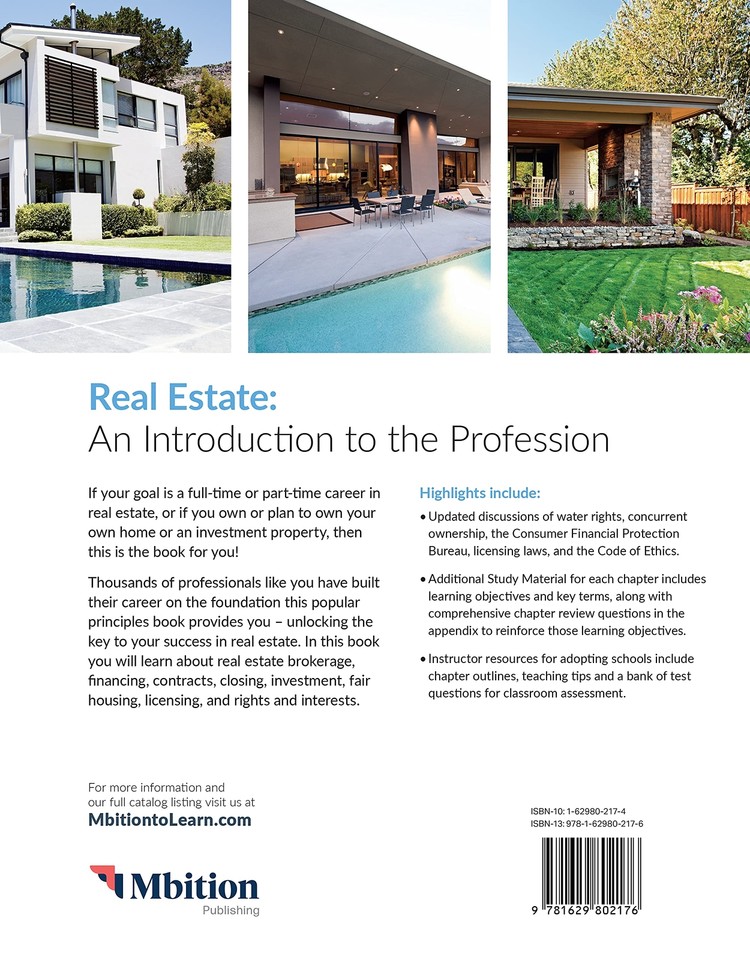 Real Estate: An Introduction to the Profession, 12th Edition ...