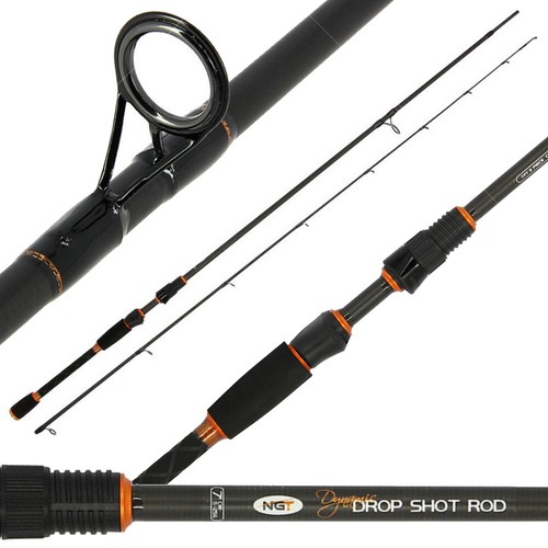 Dynamic Drop Shot Rod 7ft 2pc NGT 5-25g Dropshoting Fishing Rod FULL ...