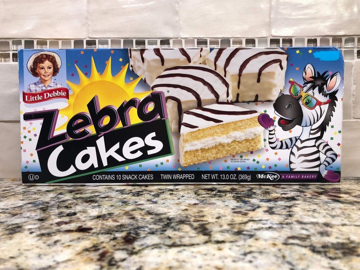 Zebra Cookie Cake