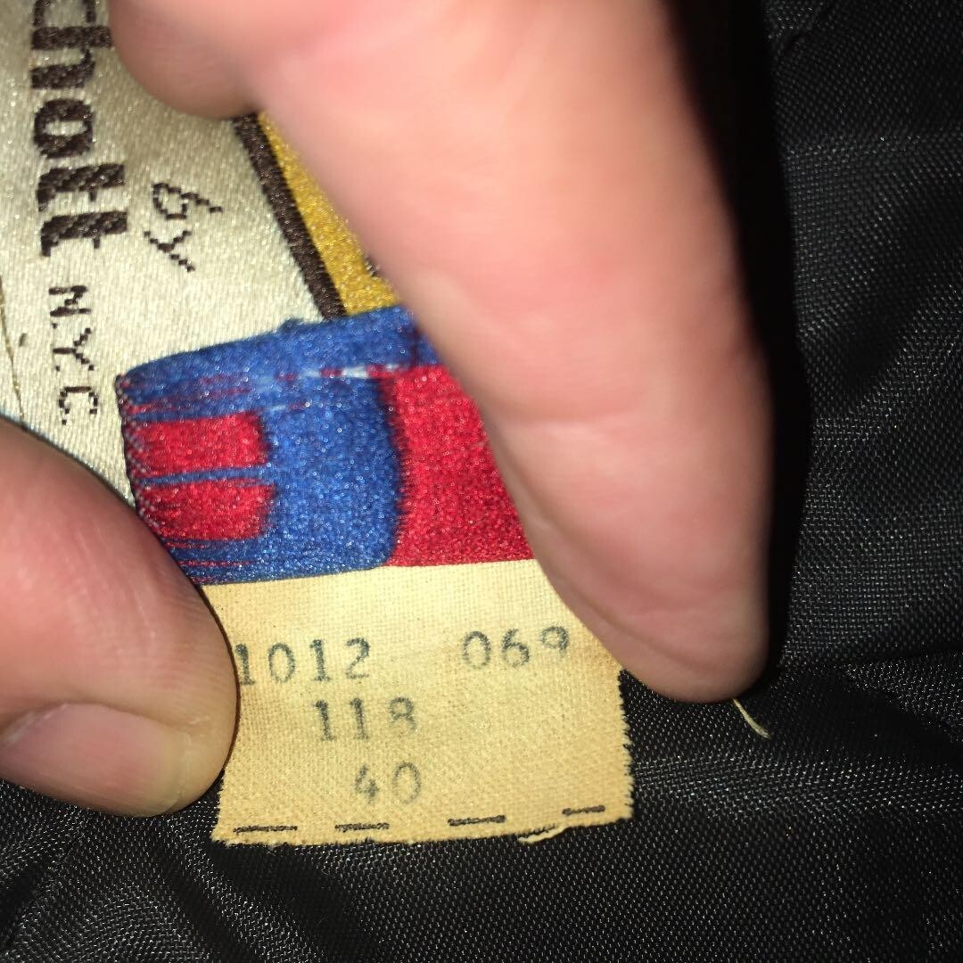 SCHOTT NYC 118 40 Classic Perfecto Leather Motorcycle Jacket BLACK Auth ...