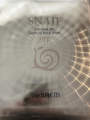 The SAEM Essential 24k Gold Gel Snail Mask | eBay