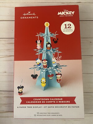 Hallmark Disney Mickey and Friends Countdown Calendar Mini Christmas ...