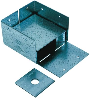 Simpson Strong-Tie ABW44Z 4 x 4 AB/ABE Hybrid Adjustable Post Base ZMAX ...