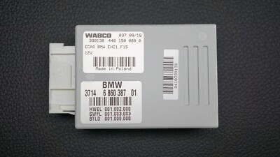 GENUINE BMW X5 X6 F15 F16 F85 F86 AIR SUSPENSION ECU WABCO 6860387 / ...