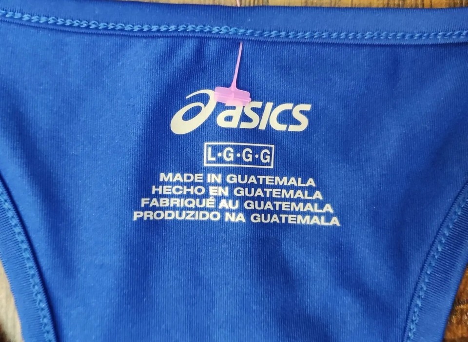 ASICS Men's UCF Blue Track Singlet Size L. P-T-P:22in | eBay