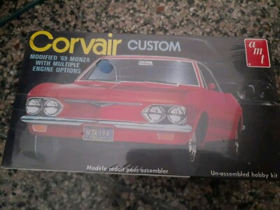AMT T159 1969 Corvair Monza Custom 1/25 1970 issue MODEL CAR MOUNTAIN ...
