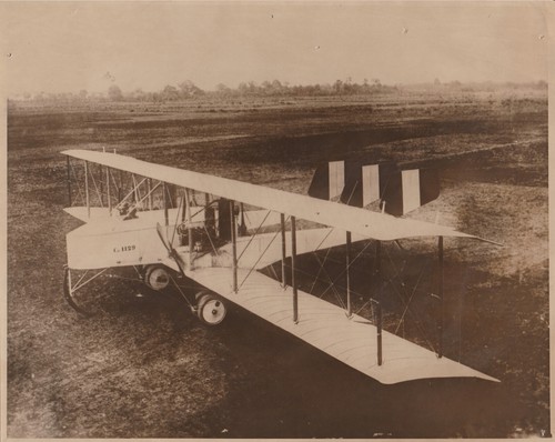 1918 Press Photo Caproni Biplane Used by American Aviators on Italy War ...