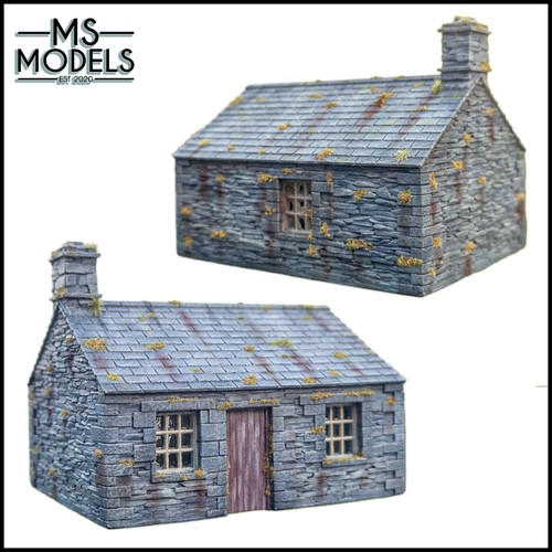 Slate Cottage/House Quarry Detailing N/TT/OO/O TT120 Gauge Scale Model ...