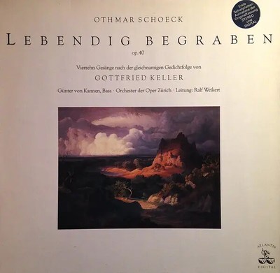 Othmar Schoeck Lebendig Begraben + INLAY NEAR MINT Atlantis Vinyl LP | eBay