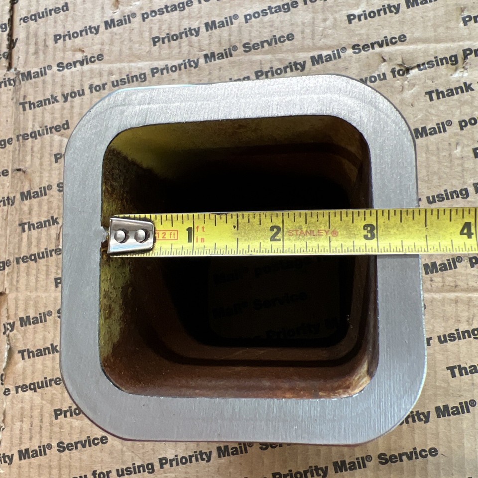 4 X 4 Steel Square Tube 1/2" Thick Tubing Steel Brace Support Welding ...