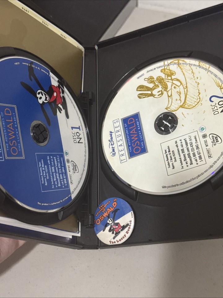 Walt Disney Treasures - The Adventures of Oswald the Lucky Rabbit - DVD ...