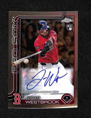 2025 Topps Chrome Update Series Jamie Westbrook Rookie Autograph #RA ...