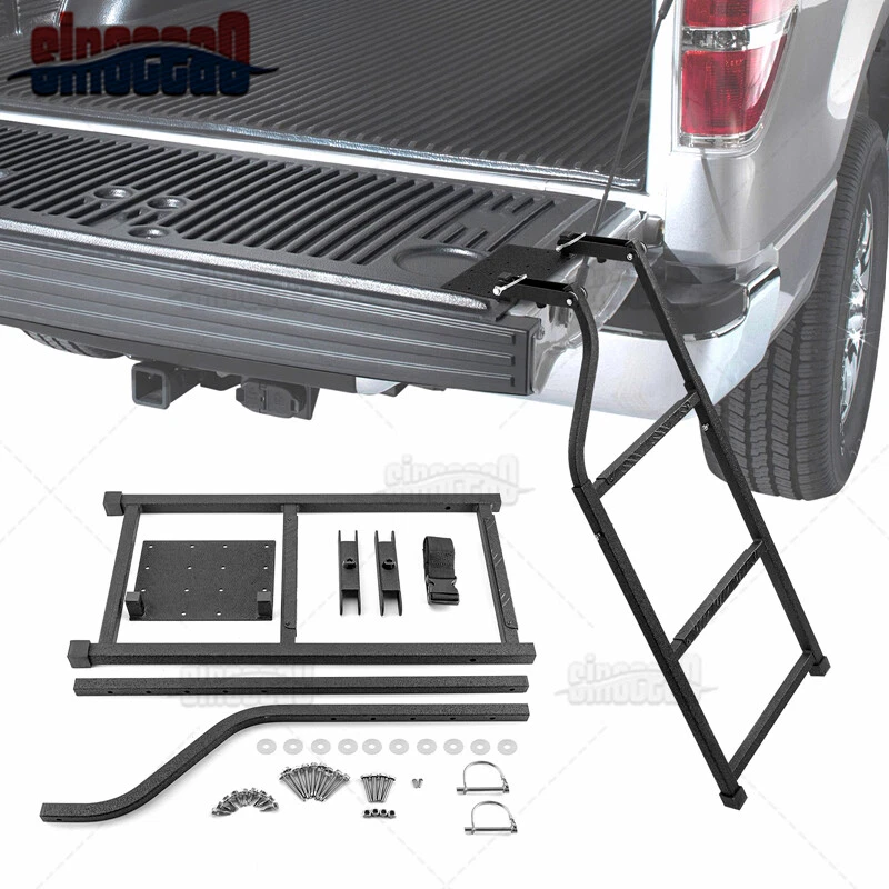 Foldable Pickup Truck Tailgate Ladder Rung Retractable, 60% OFF