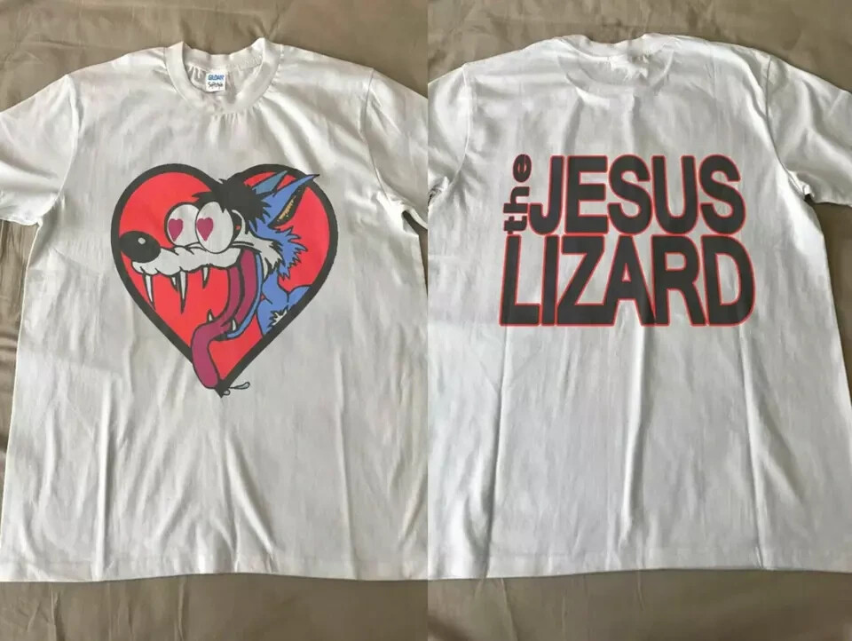 SALE Vintage 1994 Jesus Lizard Fall Winter Tour T-Shirt, The Jesus ...