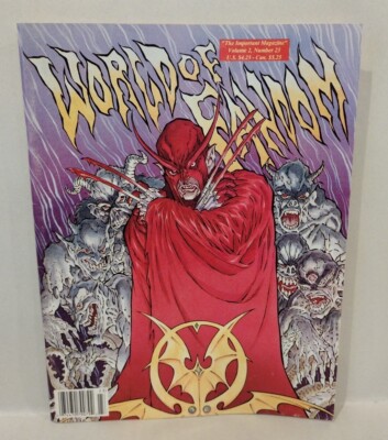 WORLD OF FANDOM Magazine (1995) Vol 2 #23 Tim Vigil Faust Cover Art ...