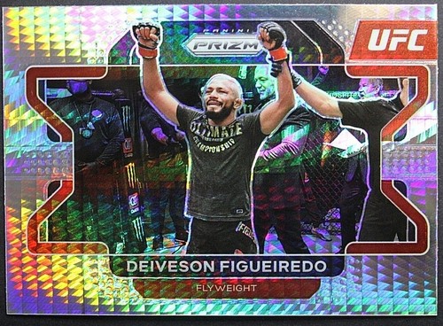 2022 PANINI PRIZM UFC HYPER PARALLEL DEIVESON FIGUEIREDO FLYWEIGHT ...