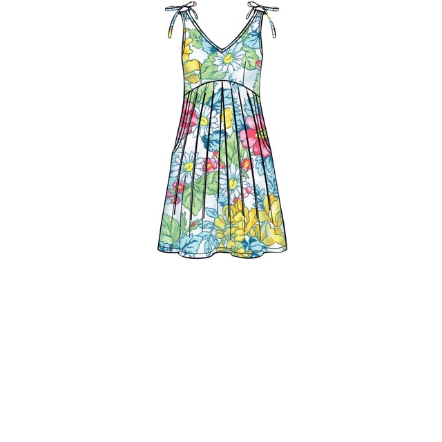 Simplicity Pattern S8910 Dress with Length and Sleeve Variations Sz 14 ...