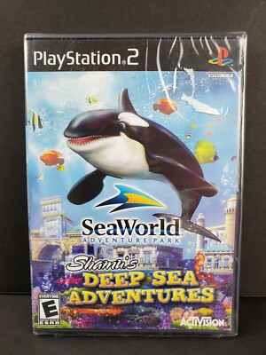 SeaWorld: Shamu's Deep Sea Adventures (Sony PlayStation 2, 2005) PS2 ...