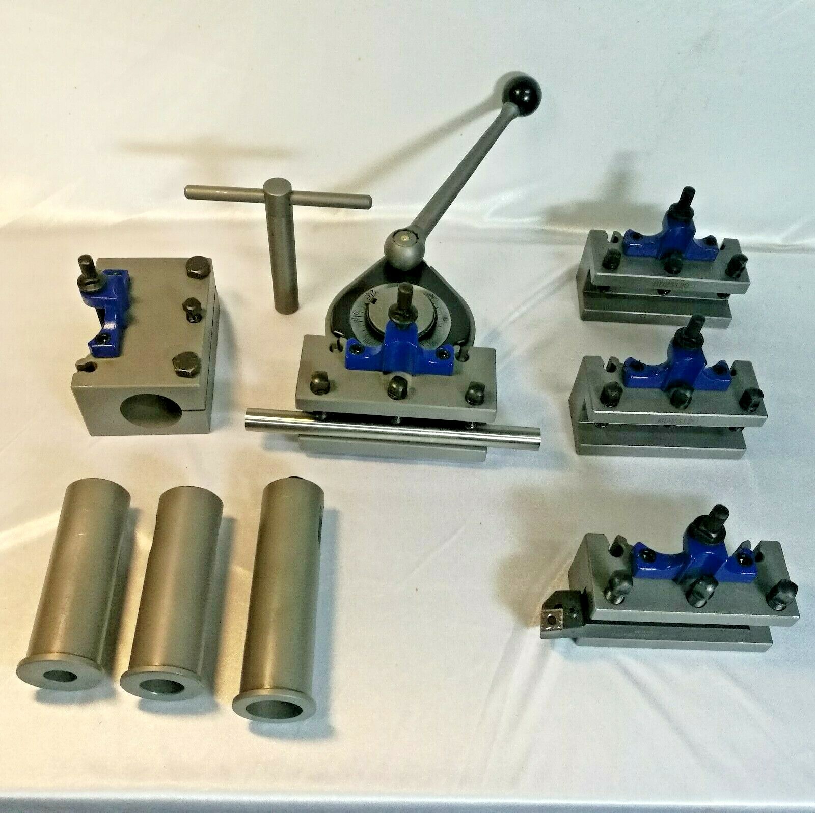 B2 Plus Multifix Tool Post Kit & BD25120 BJ40120 Drilling Holder MT3 ...