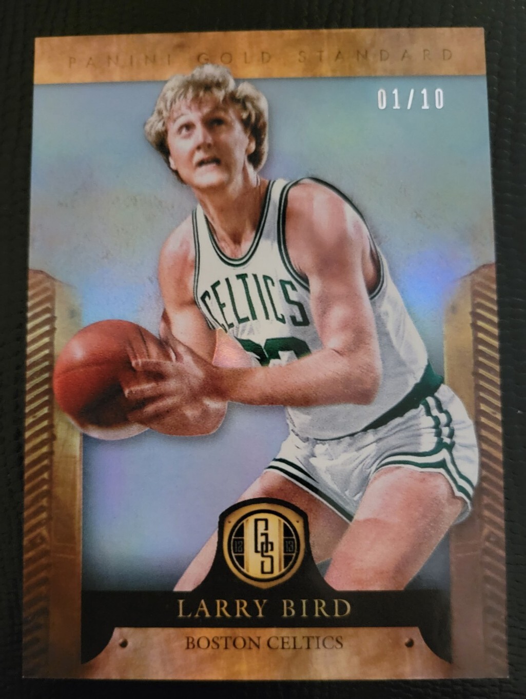 LARRY BIRD 01/10 2012-13 Panini Gold Standard #192 CELTICS ☝️THE #1 ...