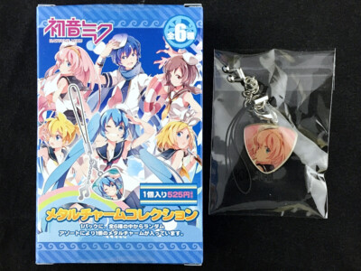 Hatsune Miku Metal Charm Collection Strap movic Vocaloid U35 Megurine Luka New | eBay