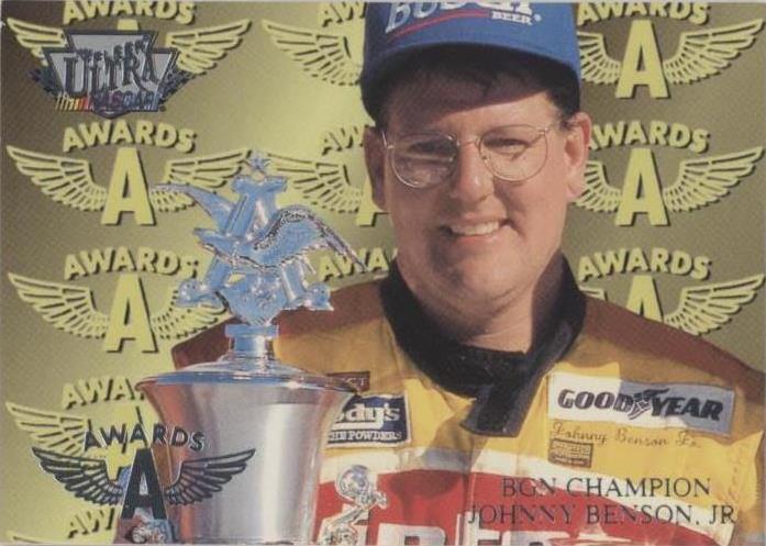 1996 Fleer Ultra NASCAR - Johnny Benson Jr. #153 for sale online | eBay