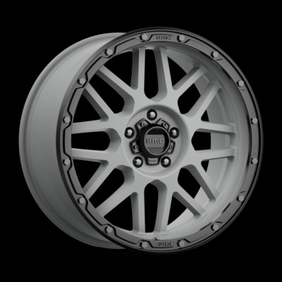 KMC Wheel 20X9 5X5.0 M-GRAY M-BLK LP 18MM | eBay